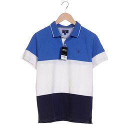 Gant Herren Poloshirt, blau, Gr. 46