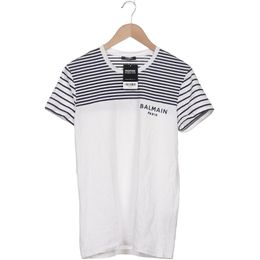 Balmain Herren T-Shirt, weiß, Gr. 46