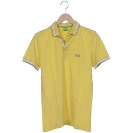 BOSS Green Herren Poloshirt, gelb, Gr. 48