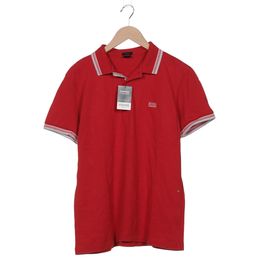 BOSS Green Herren Poloshirt, rot, Gr. 54