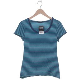 Lana naturalwear Damen T-Shirt, blau, Gr. 36