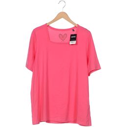 Ulla Popken Damen T-Shirt, pink, Gr. 46