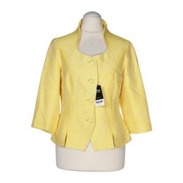 René Lezard Rene Lezard Damen Blazer, gelb, Gr. 36