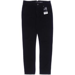 PLEASE Damen Jeans, schwarz, Gr. 0