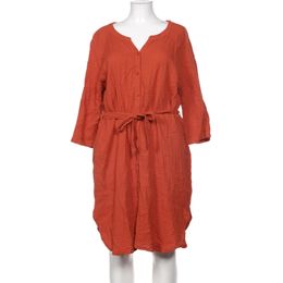 Pure by Ulla Popken Damen Kleid, orange, Gr. 46