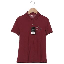 LACOSTE L!VE Damen Poloshirt, bordeaux, Gr. 34