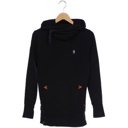 Naketano Damen Kapuzenpullover, schwarz, Gr. 38