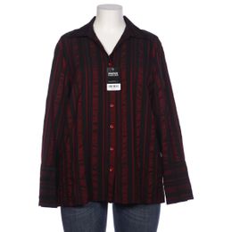 Ulla Popken Damen Bluse, bordeaux, Gr. 42