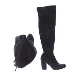 Hallhuber Damen Stiefel, grau, Gr. 38