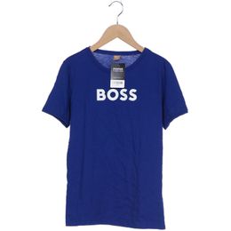 BOSS by Hugo BOSS Damen T-Shirt, blau, Gr. 38