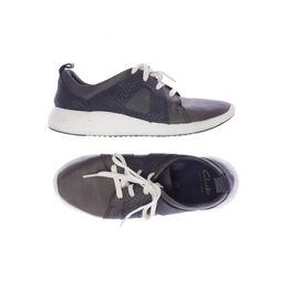 Clarks Damen Sneakers, grau, Gr. 37