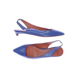 Santoni Damen Ballerinas, blau, Gr. 36.5