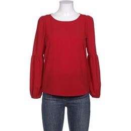 Hallhuber Damen Bluse, rot, Gr. 36