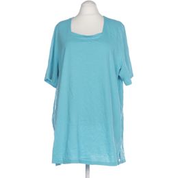 Ulla Popken Damen T-Shirt, blau, Gr. 54