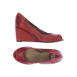 Fly London Damen Pumps, rot, Gr. 39