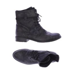 Marco Tozzi Damen Stiefelette, schwarz, Gr. 38