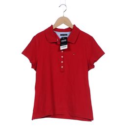 Tommy Hilfiger Damen Poloshirt, rot, Gr. 38