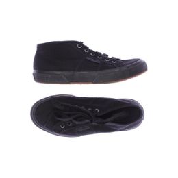 Superga Damen Sneakers, schwarz, Gr. 38