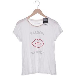 Marc Cain Damen T-Shirt, weiß, Gr. 38