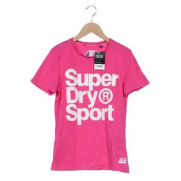 Superdry Damen T-Shirt, pink, Gr. 38