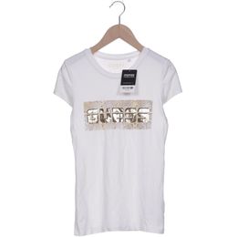 Guess Damen T-Shirt, weiß, Gr. 32