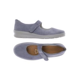 Semler Damen Ballerinas, hellblau, Gr. 6