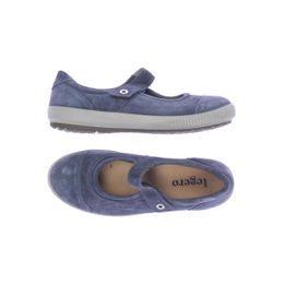 Legero Damen Ballerinas, blau, Gr. 6.5