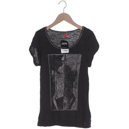 EDC by Esprit Damen T-Shirt, schwarz, Gr. 36