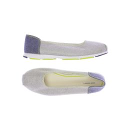 LANDS' END Lands End Damen Ballerinas, grau, Gr. 37.5