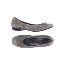 Paul Green Damen Ballerinas, grau, Gr. 6