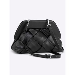 Heine Witt Damen Tasche, schwarz, Größe 0