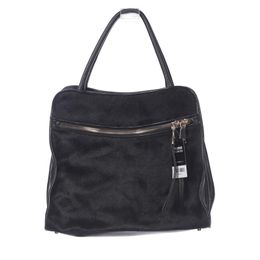 Abro Damen Handtasche, schwarz, Gr.