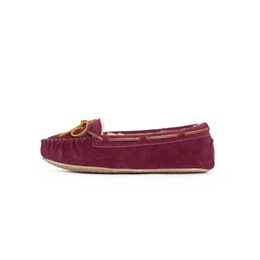 Minnetonka Mokassin 'Cally' Damen Gr&ouml;&szlig;e 38 dunkelrot