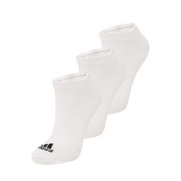adidas Performance Athletic Socks 'Thin and Light Sportswear Low-Cut 3 Pairs' male White size XS