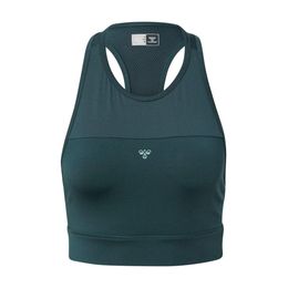 Hummel Sport-BH 'Norma' Damen Größe M dunkelgrün / weiß