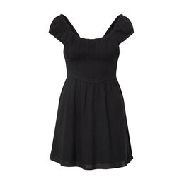 Hollister Kleid Damen Größe 34 schwarz Winterkleid