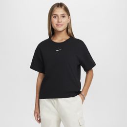 Nike Sportswear Essential T-Shirt (ältere Kinder, Mädchen) - Schwarz