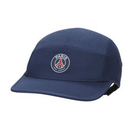 Paris Saint-Germain Fly Nike unstrukturierte Fußball-Cap - Blau