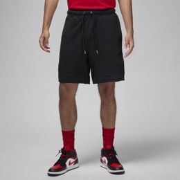 Jordan Flight Fleece Shorts mit diamantförmigen Akzenten (für Herren) - Schwarz