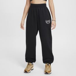 Nike Sportswear Club Fleece lockere Hose (Mädchen) - Schwarz