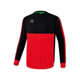 Erima Sportsweatshirt Herren Gr&ouml;&szlig;e XXXL rot / schwarz