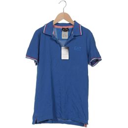 EA7 Emporio Armani Herren Poloshirt, blau, Gr. 46