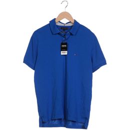 Tommy Hilfiger Herren Poloshirt, blau, Gr. 52