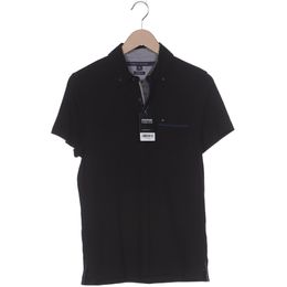 Tommy Hilfiger Herren Poloshirt, schwarz, Gr. 44