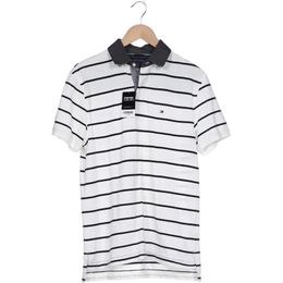 Tommy Hilfiger Herren Poloshirt, weiß, Gr. 46