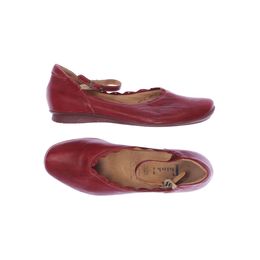 Think! Damen Ballerinas, rot, Gr. 39.5