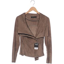 Zara Damen Jacke, braun, Gr. 36