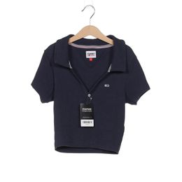 Tommy Jeans Damen Poloshirt, marineblau, Gr. 34