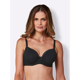 wäschepur wäschepur Damen Bügel-BH, schwarz, Größe 80B
