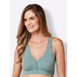 w&auml;schepur w&auml;schepur Damen Bustier mit Unterbrustband, jade, Gr&ouml;&szlig;e 38